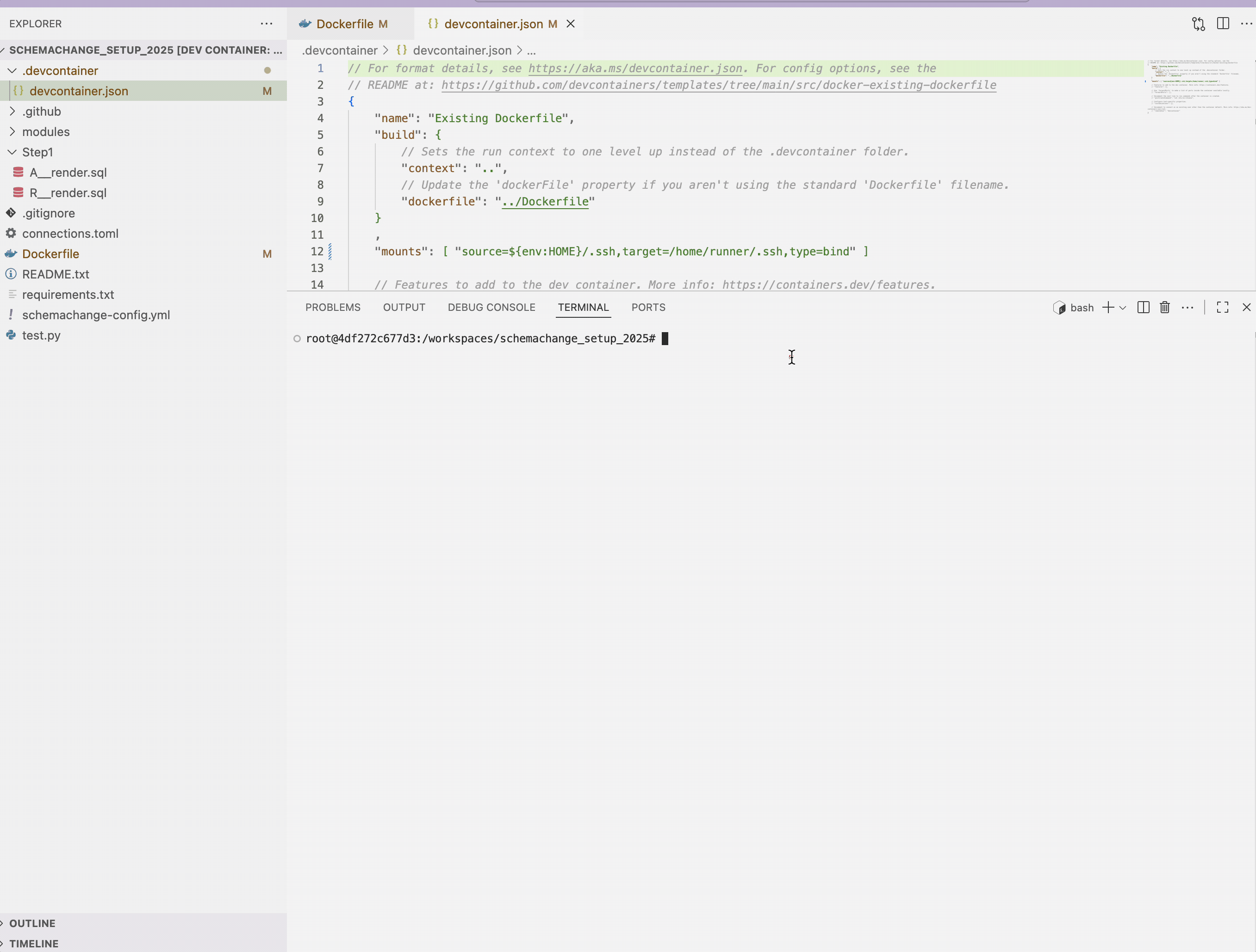 SchemaChange deploying to Github - Chris Zingel Blogs